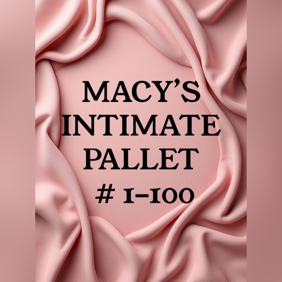 Miss Elaine | Other | 10 Macys Intimate Pallet 4725 | Poshmark